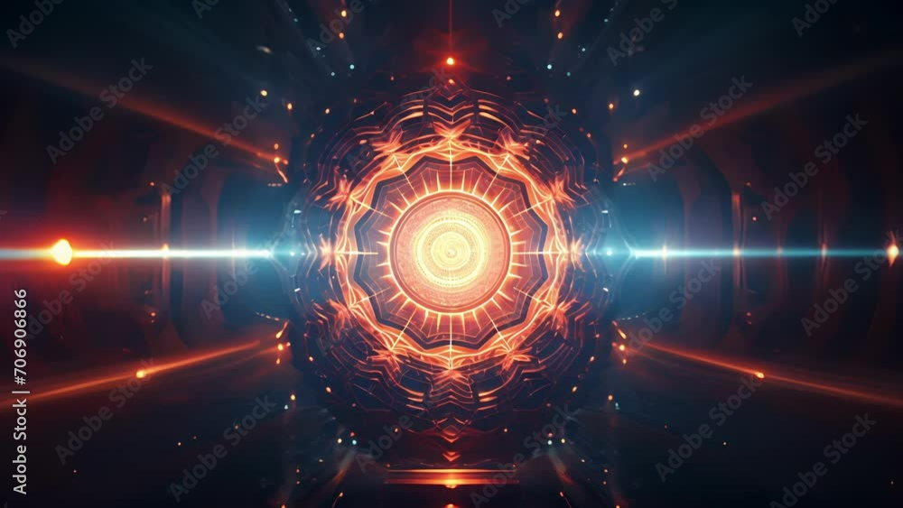 Witness a visual feast of hypnotic visuals, merging sacred geometry and ...