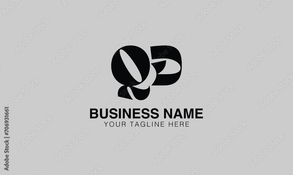 QD q qd initial logo | initial based abstract modern minimal creative ...