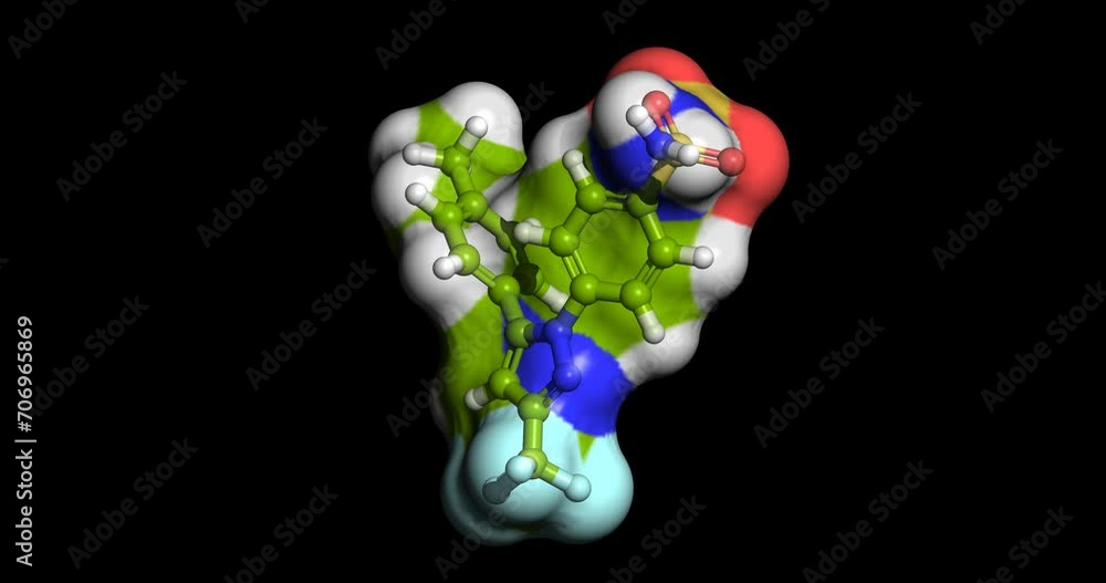 Celecoxib, NSAID drug for treatment of osteoarthritis, rheumatoid ...