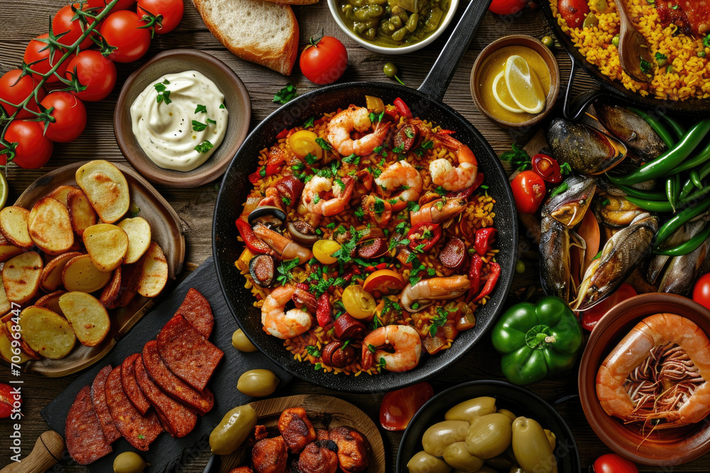 Spanish local foods, from patatas bravas to succulent chorizo bites and ...