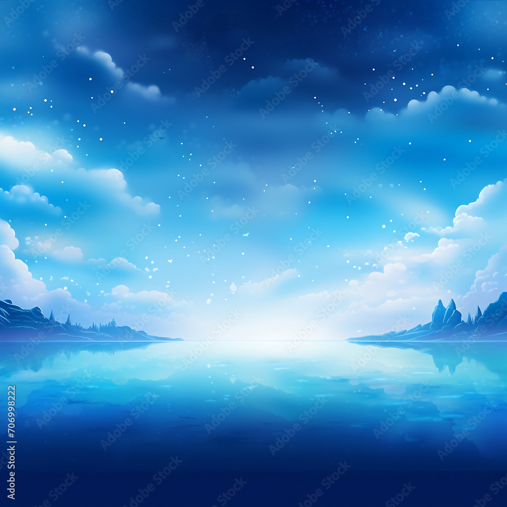 sky night blue nature landscape background dark space light star bright ...