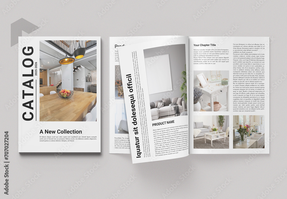 Catalog Layout Stock Template | Adobe Stock