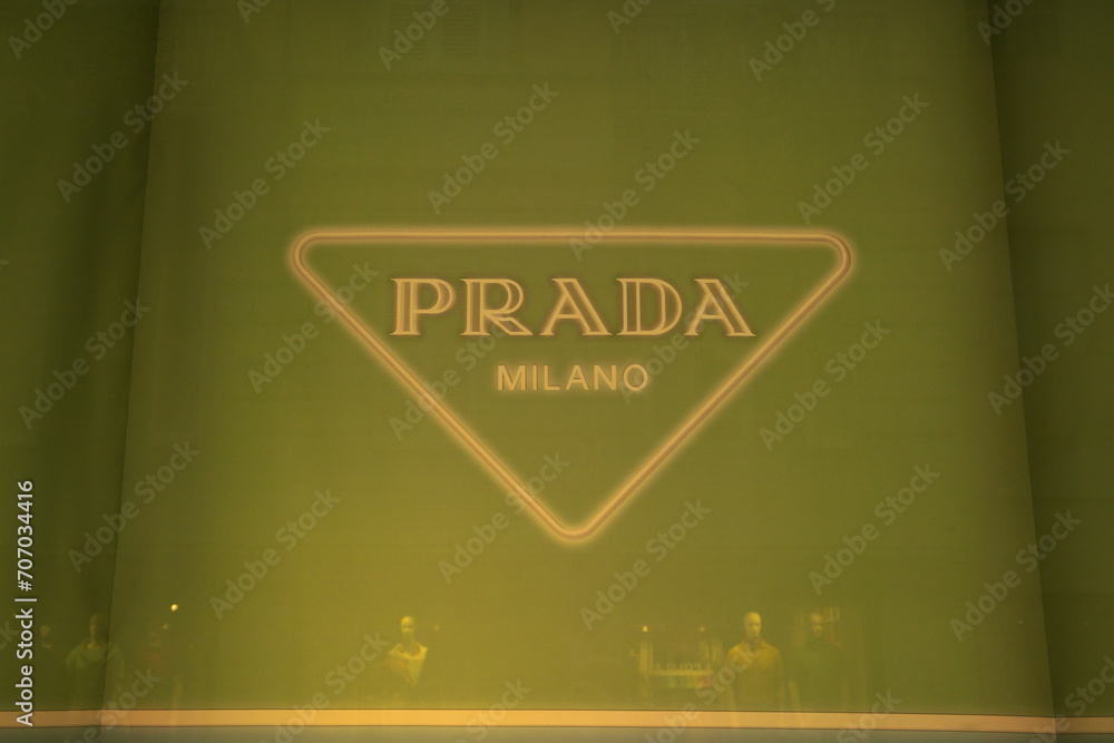 The Prada logo is an icon of the Italian fashion brand. The logo ...