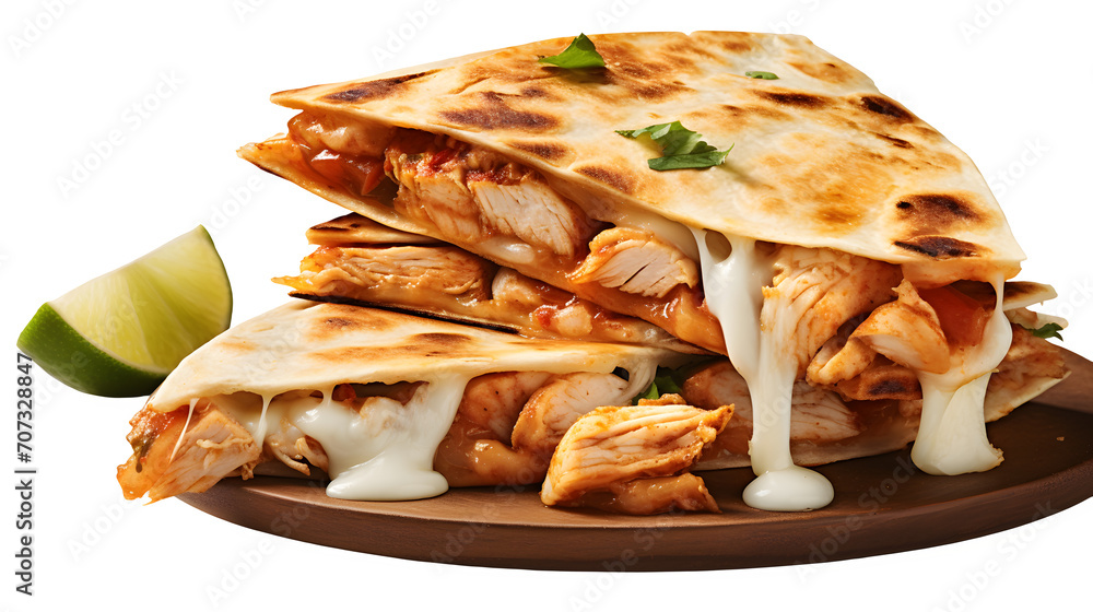 Chicken Quesadilla, PNG, Transparent, No background, Clipart, Graphic ...