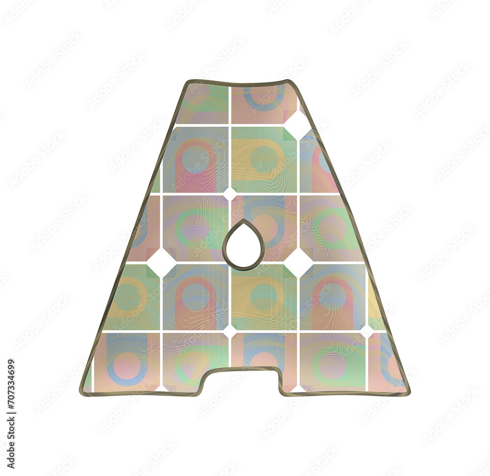 El abecedario, la letra A Stock Photo | Adobe Stock