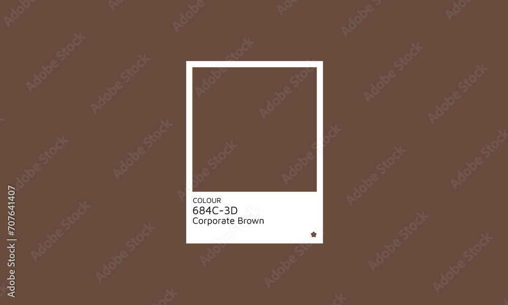 Trendy Color 2024 Corporate Brown Swatch Palette. Color hex swatch ...