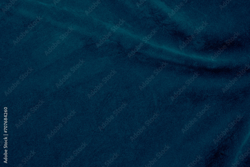Dark blue velvet fabric texture used as background. silk color denim ...