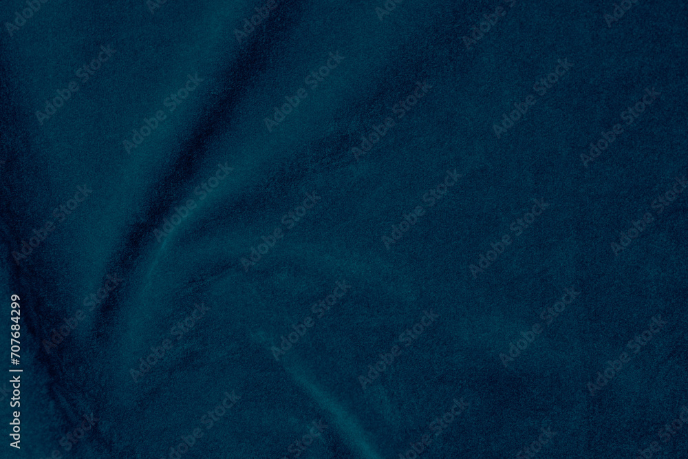 Dark blue velvet fabric texture used as background. silk color denim ...