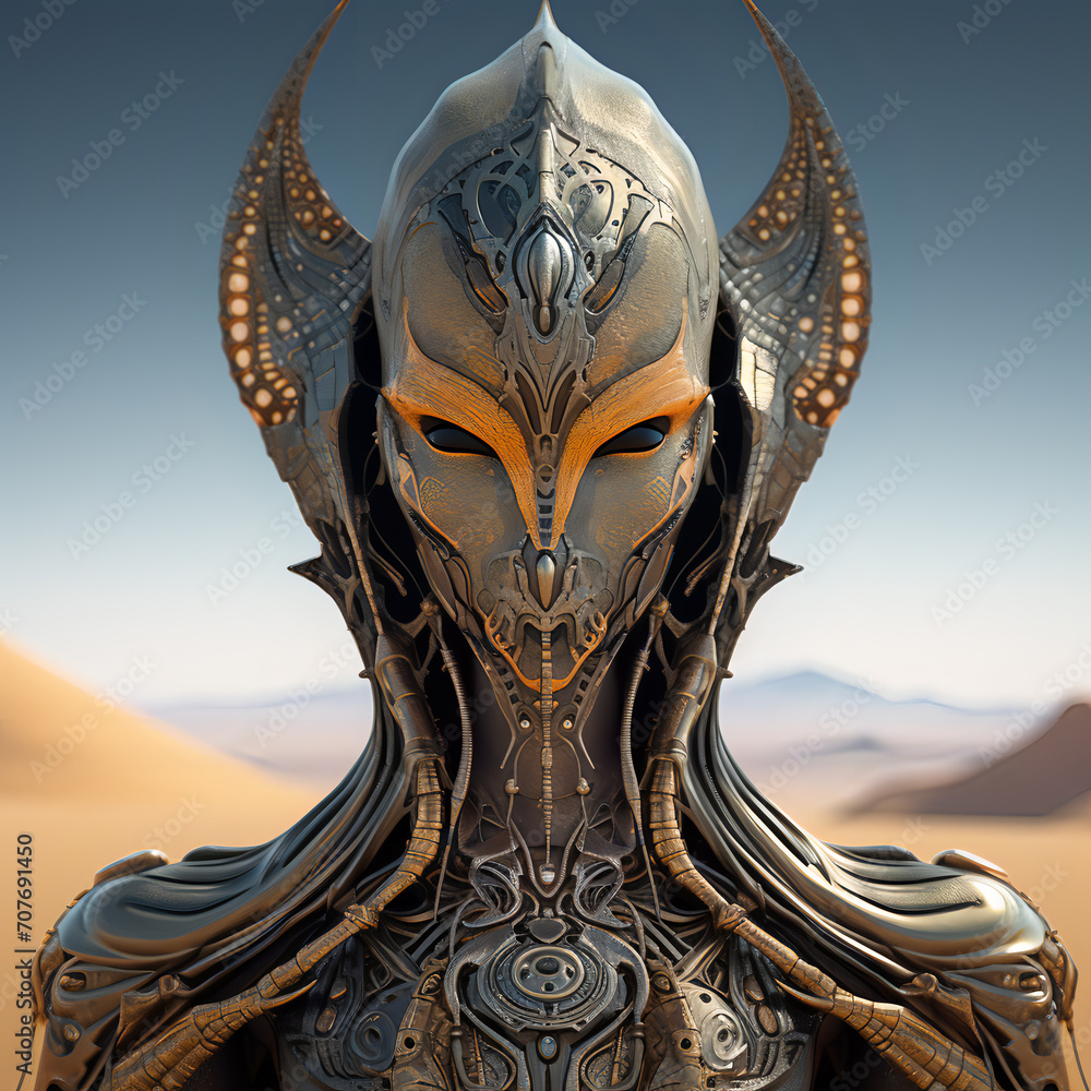 Psionic Martian: Imposing Alien with Otherworldly Powers - Creative ...