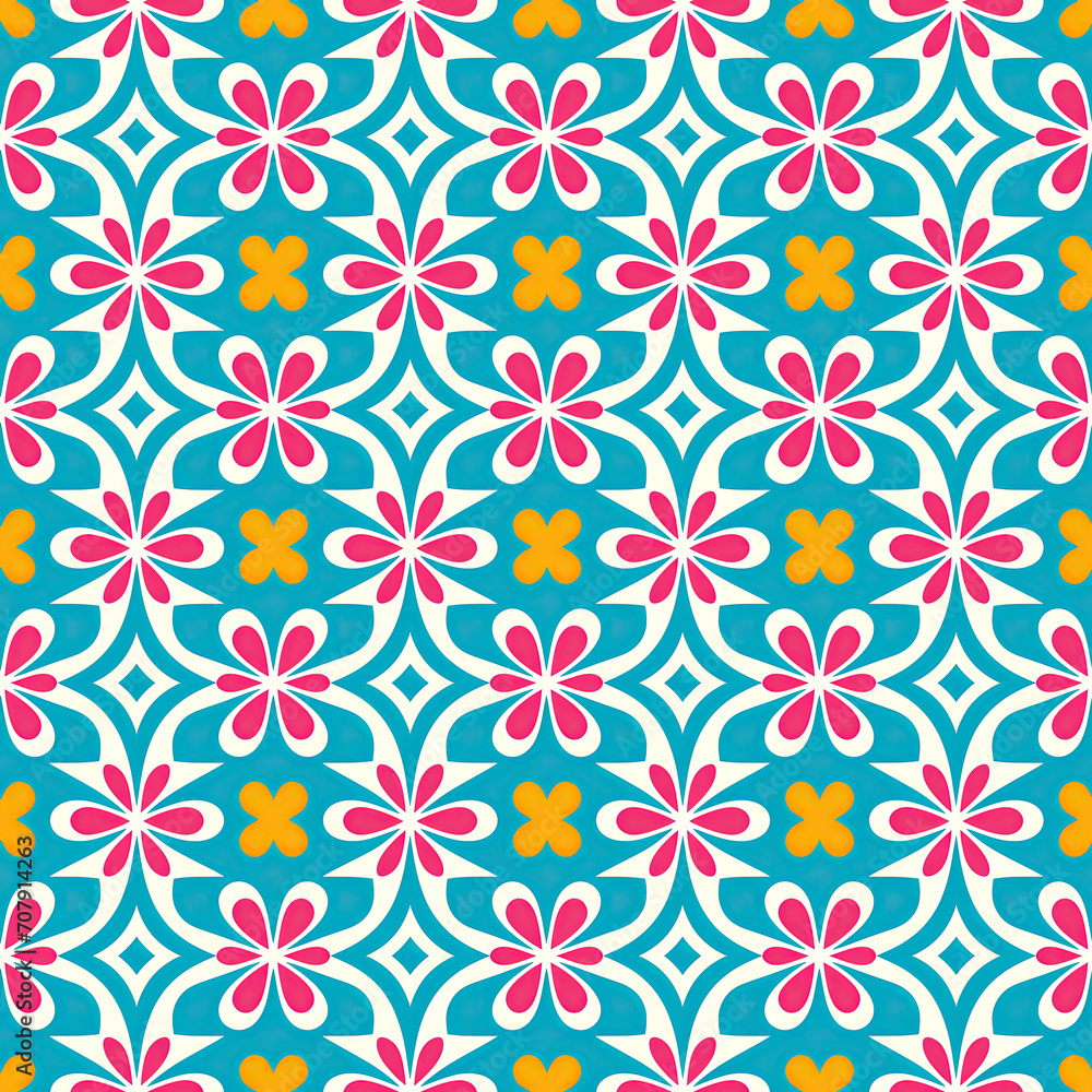 Singapore Peranakan seamless pattern, seamless tile, background ...