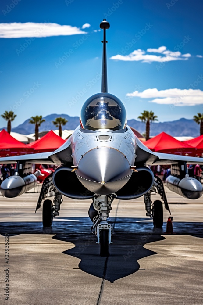 modern fourth generation combat air fighter jet landing, advanced ...