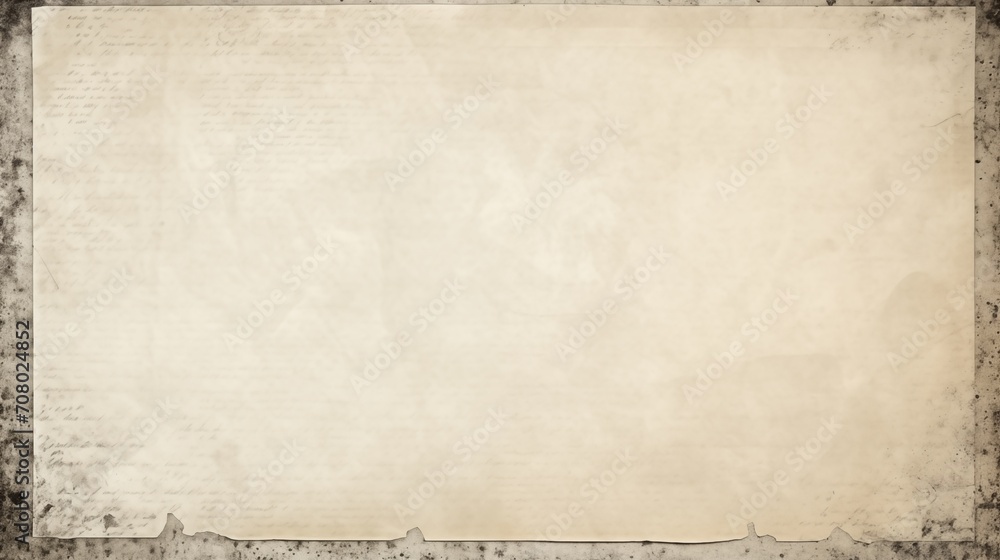 Paper note frame with copy space for text, Realistic texture overlay ...