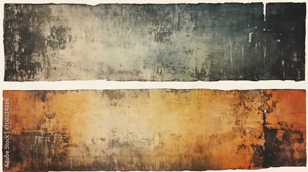 Paper note frame with copy space for text, Realistic texture overlay ...