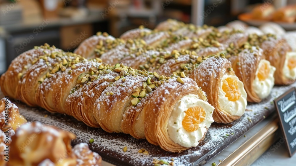 Sicilian Cannoli Display Unwind: Sicilian Cannoli with Ricotta ...