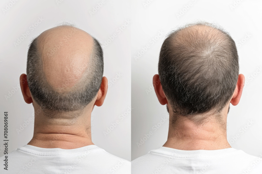 Dramatic Before and After Views of Male Pattern Baldness and Hair ...