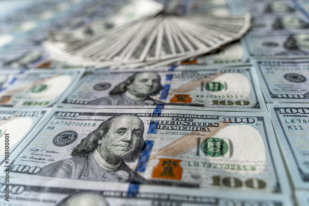 A Stack of Twenty Dollar Bills Stacked Neatly on Top of Each Other. A ...