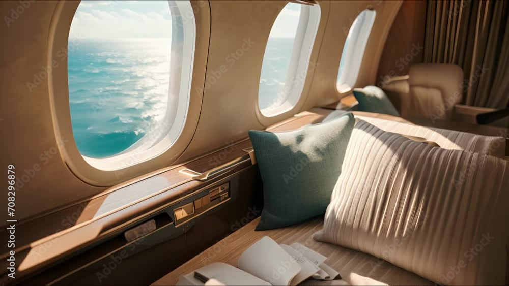 Experience the ultimate luxury in flight with a private reading nook ...
