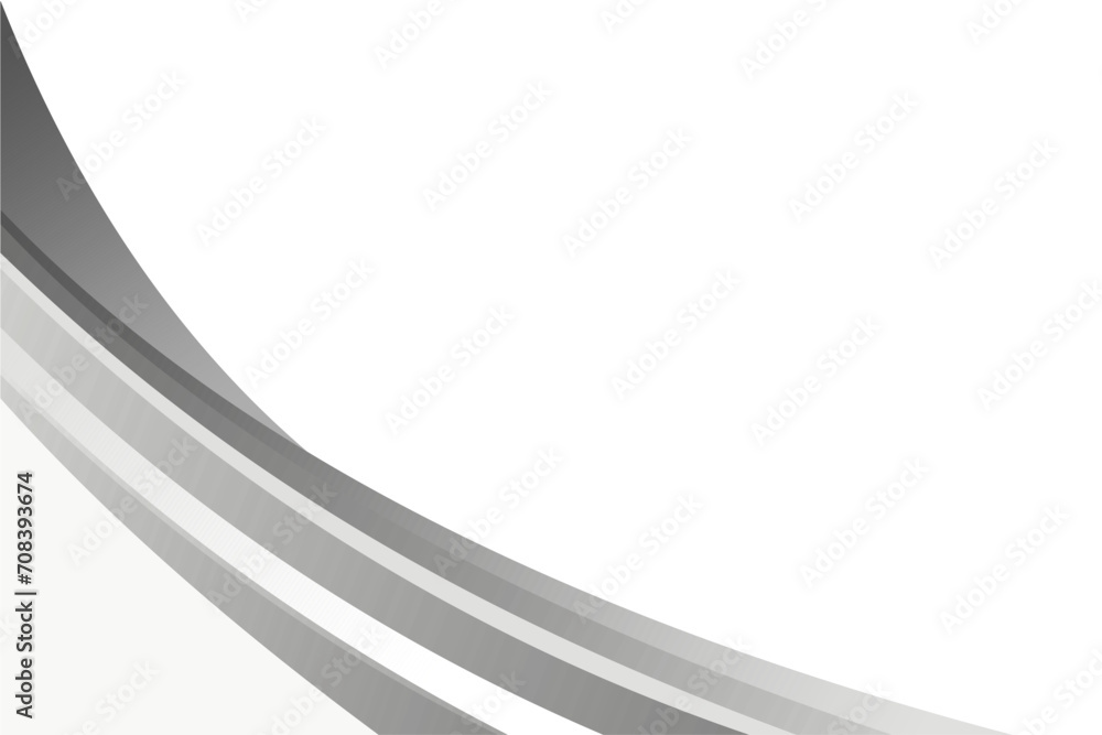 gray curve free vector frame template background Stock Vector | Adobe Stock