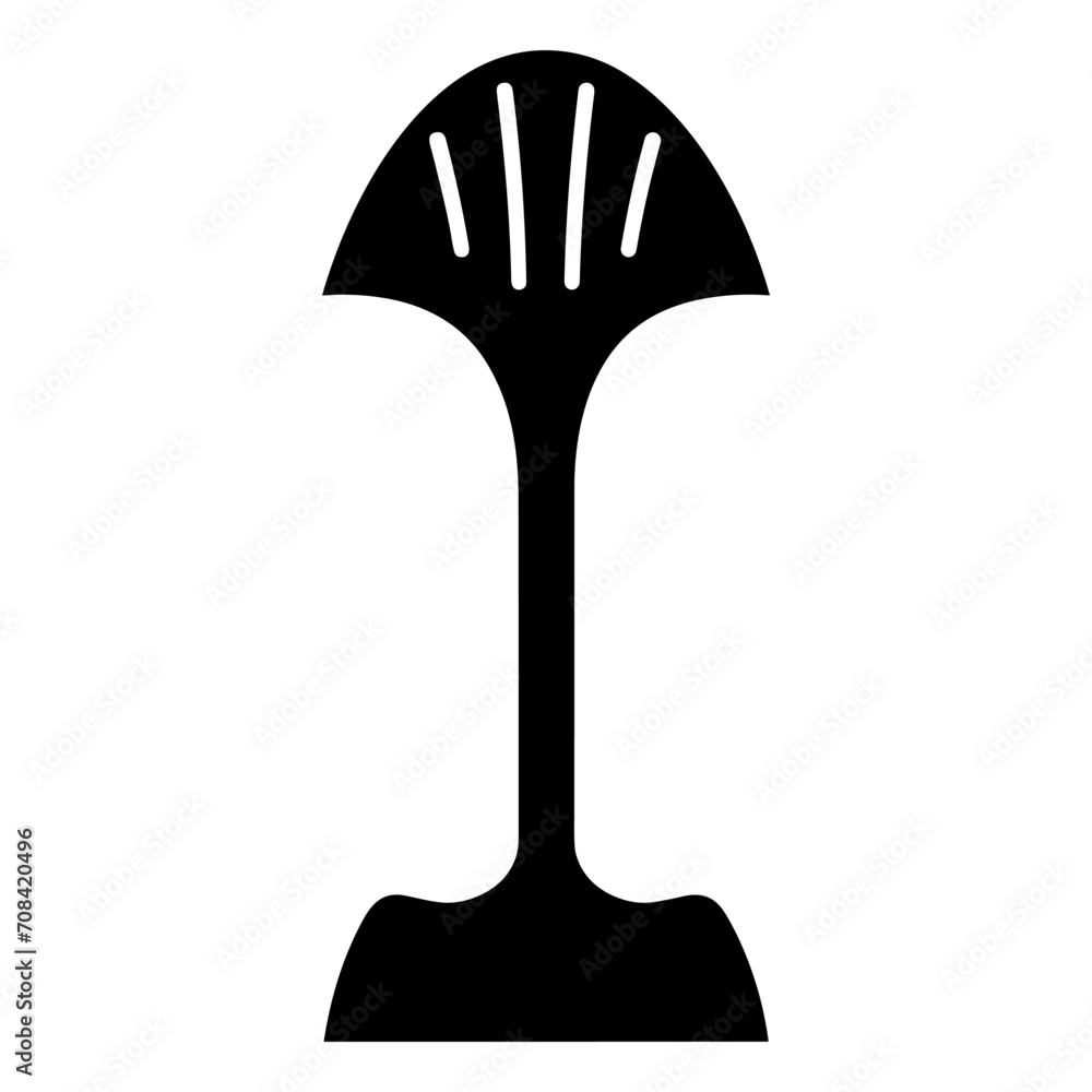 Shovels and spades in vector silhouette, Shovel Icon. Gardening Vector ...