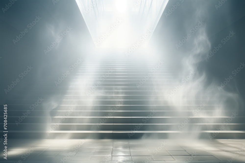 The subtle creaking of a staircase, generating the phantom sense of ...