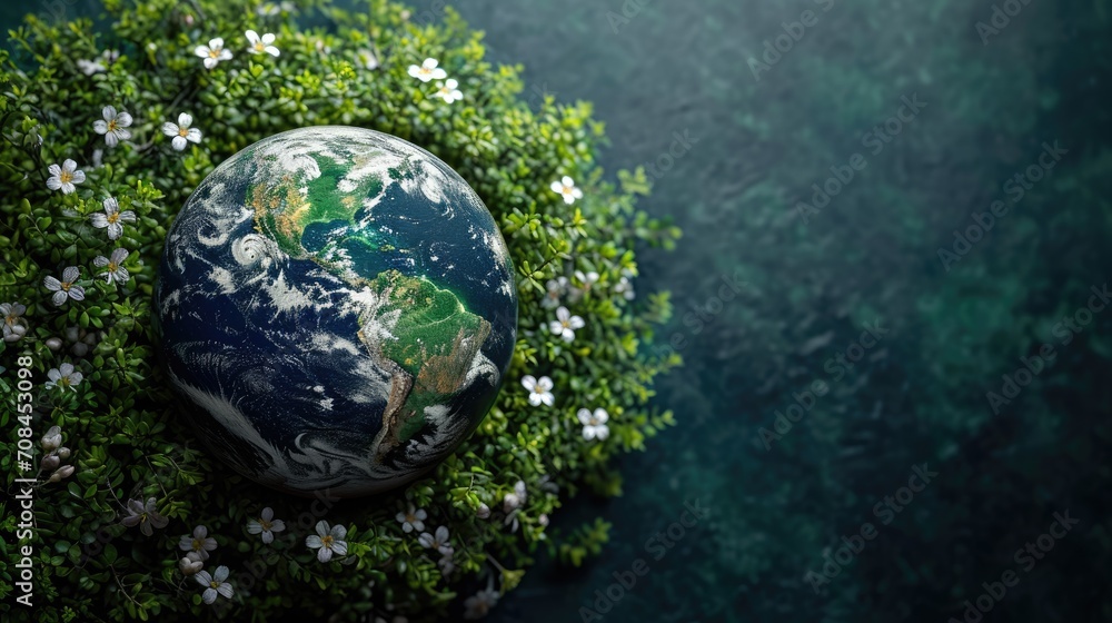 Earth day banner: embracing the importance of loving nature for a ...