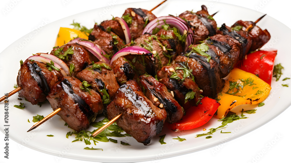 Beef Kebabs, PNG, Transparent, No background, Grilled, Seasoned, Kebab ...