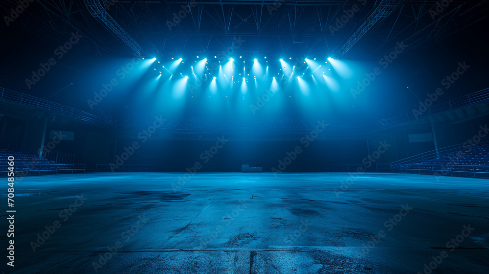 Dynamic Blue Sports Spotlight Background Design Stock Illustration ...