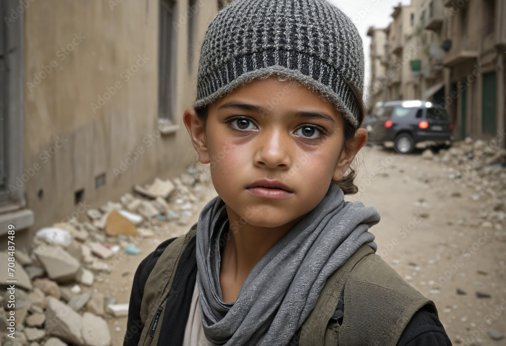 Displaced civilian flees from war-torn city with no beauty left to ...