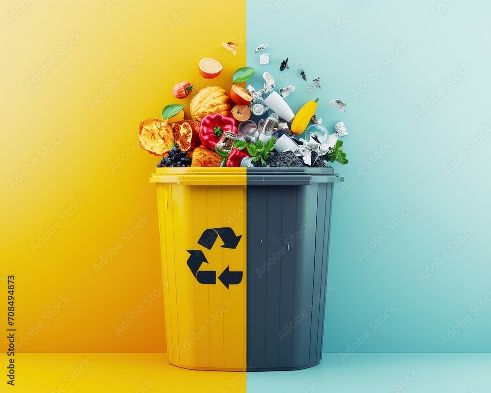 Environmentally Beneficial Concept for Waste Collection, Dual Halves ...