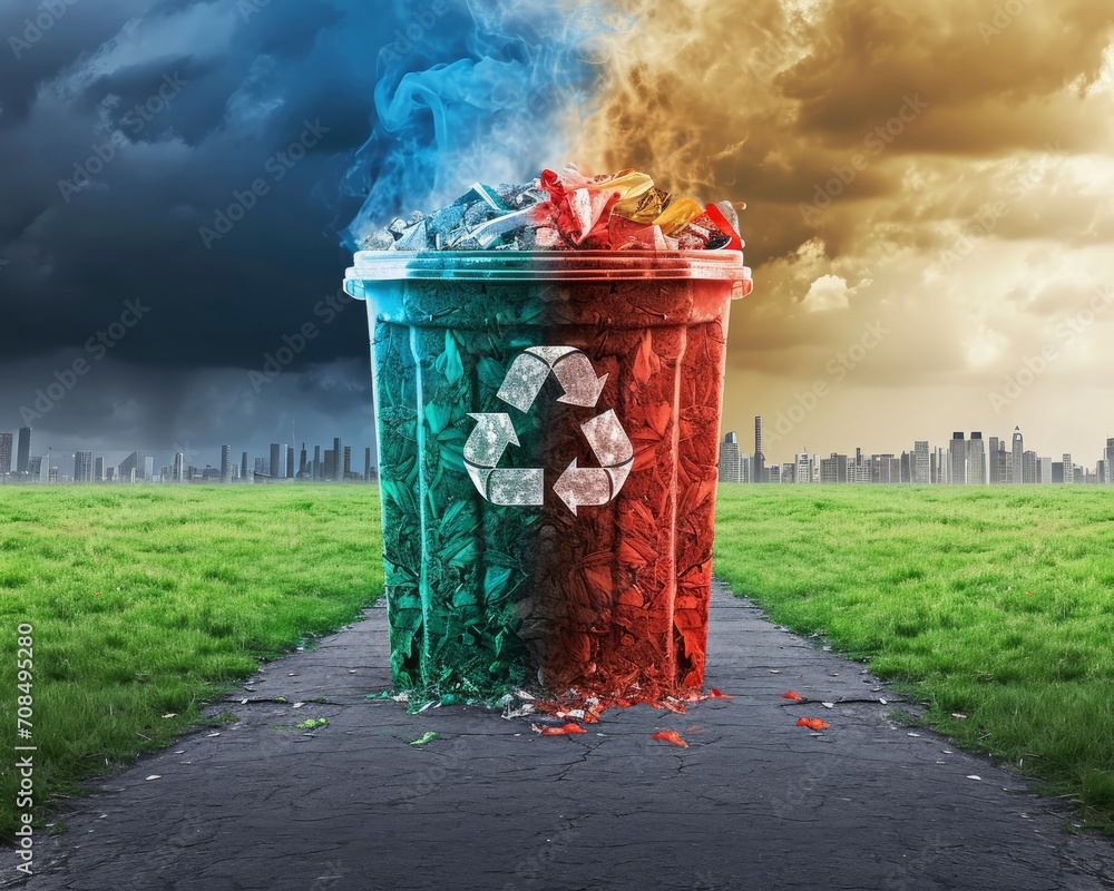 Environmentally Beneficial Concept for Waste Collection, Dual Halves ...
