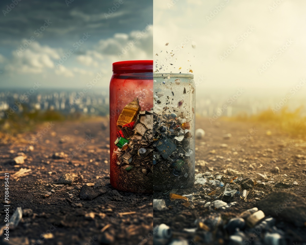 Environmentally Beneficial Concept for Waste Collection, Dual Halves ...