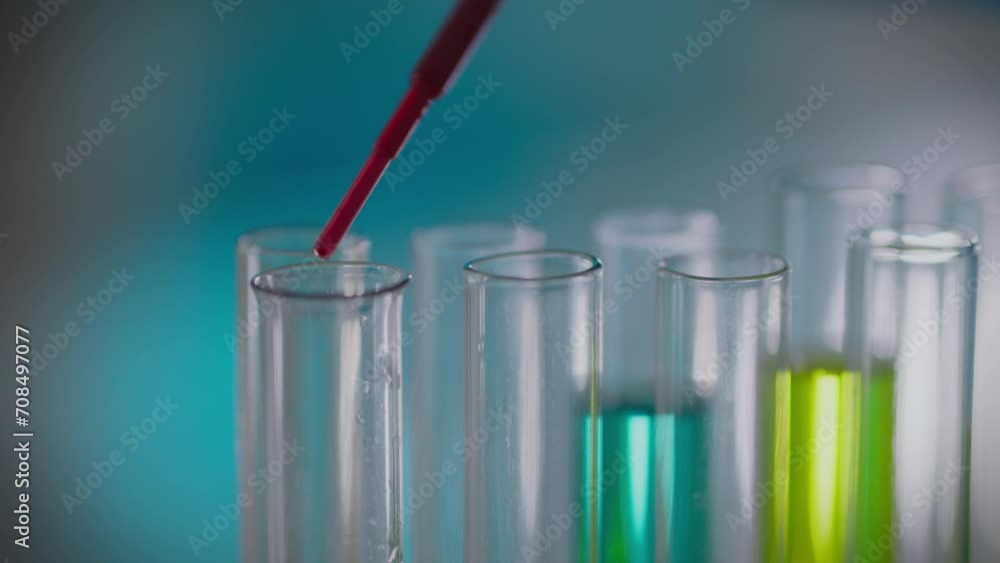 Professional analysis. In a modern laboratory, a scientific research ...