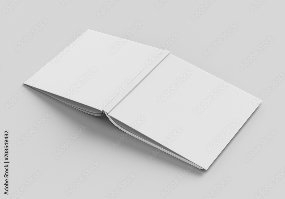 Square book mockup Stock Illustration | Adobe Stock