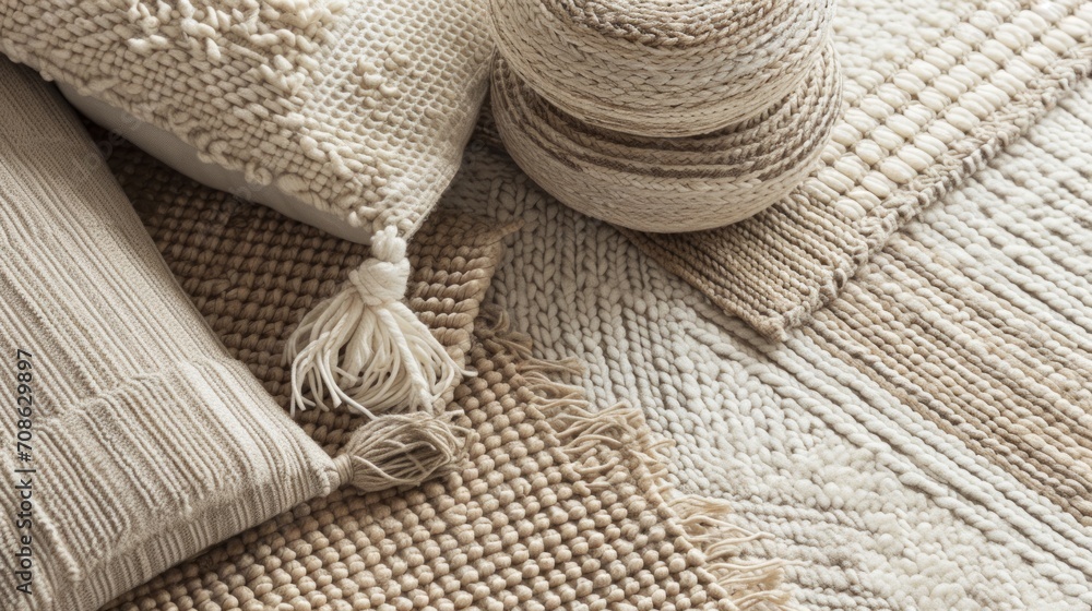 Textured textiles and rugs are set to become a significant trend in the ...