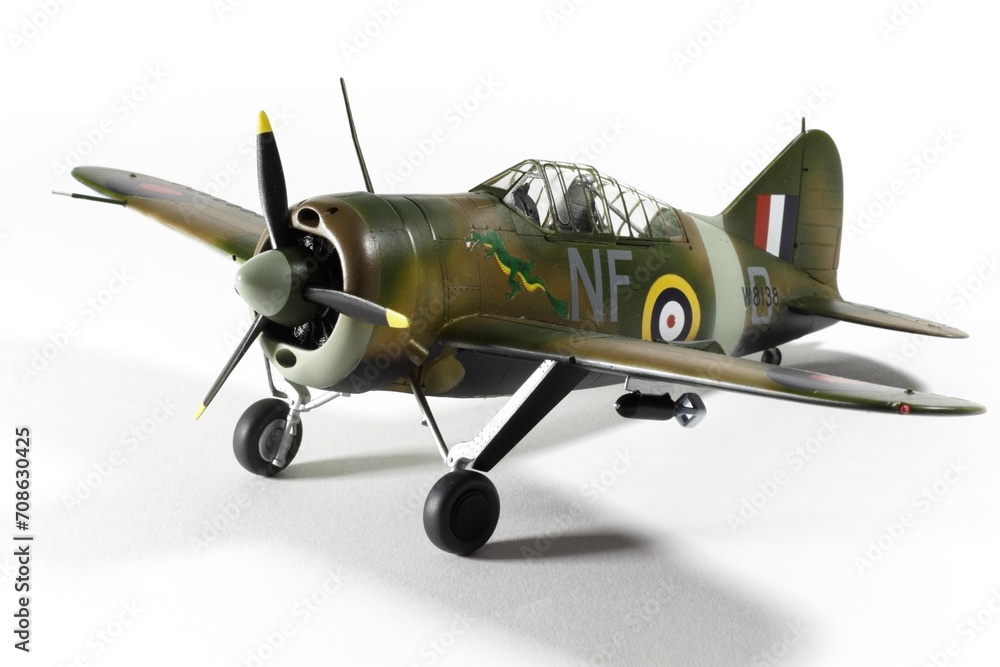 Brewster B-339 Buffalo. No.448 Squadron, RNZAF, Singapore, late 1941 ...