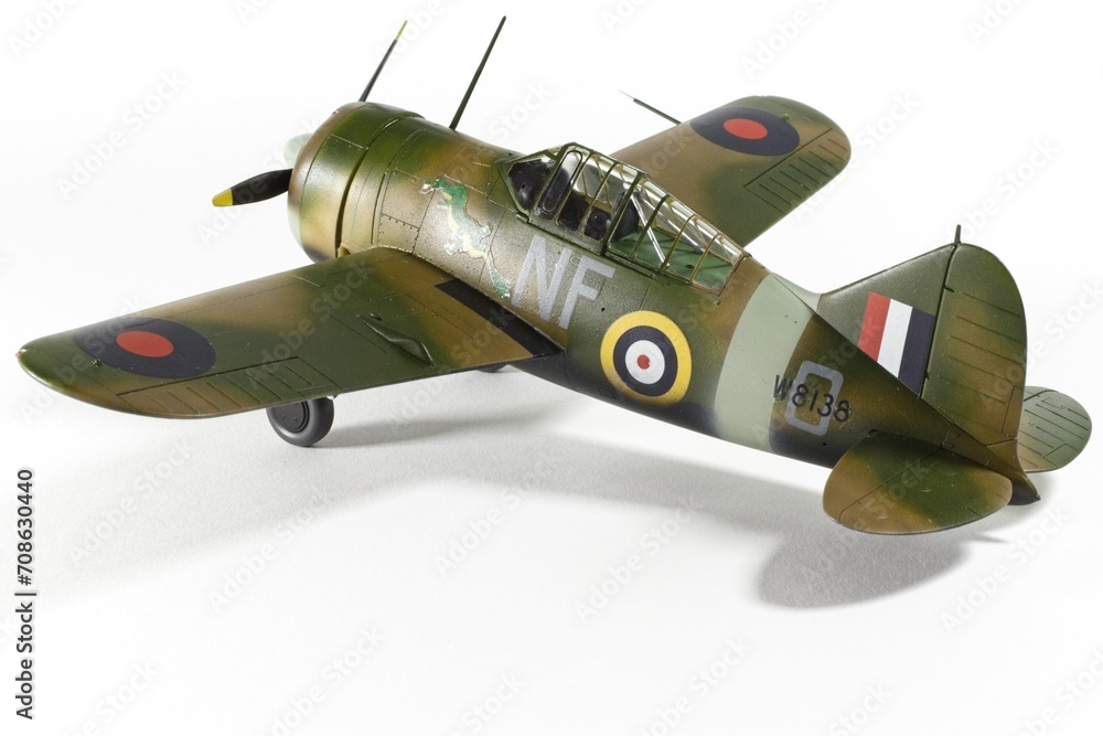 Brewster B-339 Buffalo. No.448 Squadron, RNZAF, Singapore, late 1941 ...