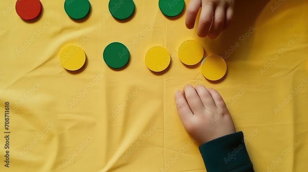 Little hands grasp and manipulate textured playdough tools, enhancing ...