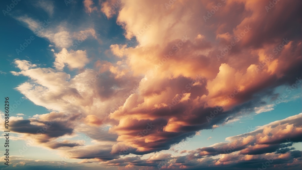 A Captivating Sky Photo Featuring Evening Colors in Late Afternoon ...
