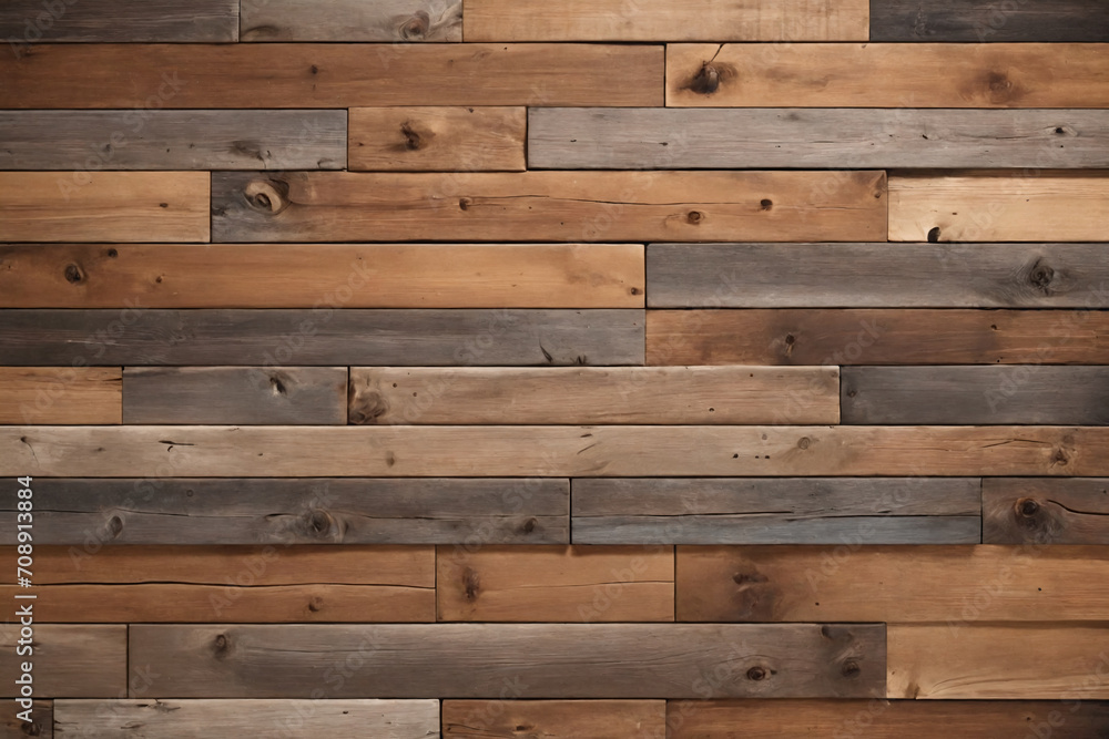 Reclaimed wood Wall Paneling texture Stock Photo | Adobe Stock