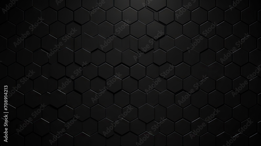 black hexagon pattern wallpaper, Abstract Hexagon black Geometric Surface.Clean background with ...