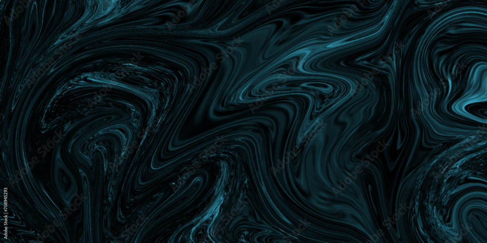 Blue swirl pattern background marble oil ink liquid swirl texture ...