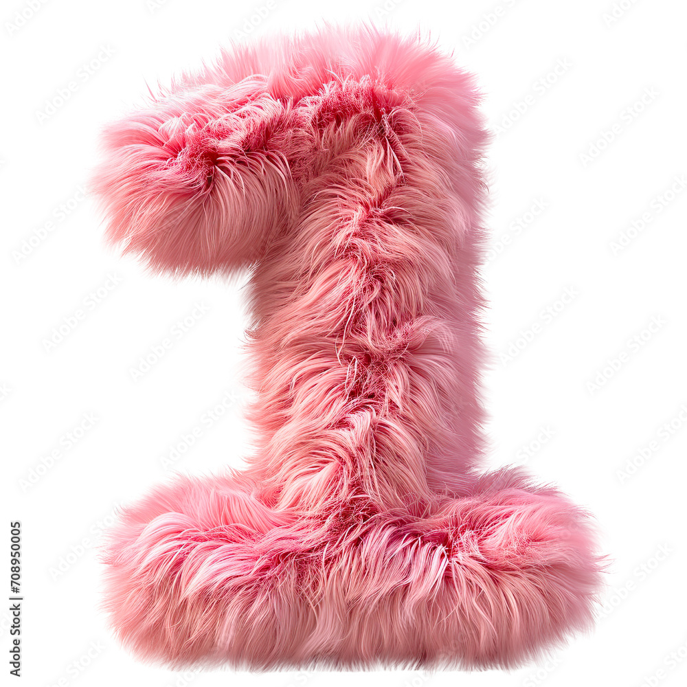 3D Fluffy Number High Quality Clipart PNG, Number Transparent digital ...