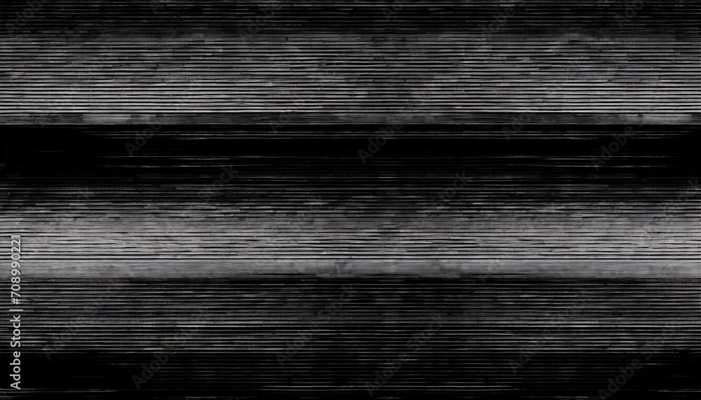 seamless black and white retro vhs scanlines or tv signal static noise ...
