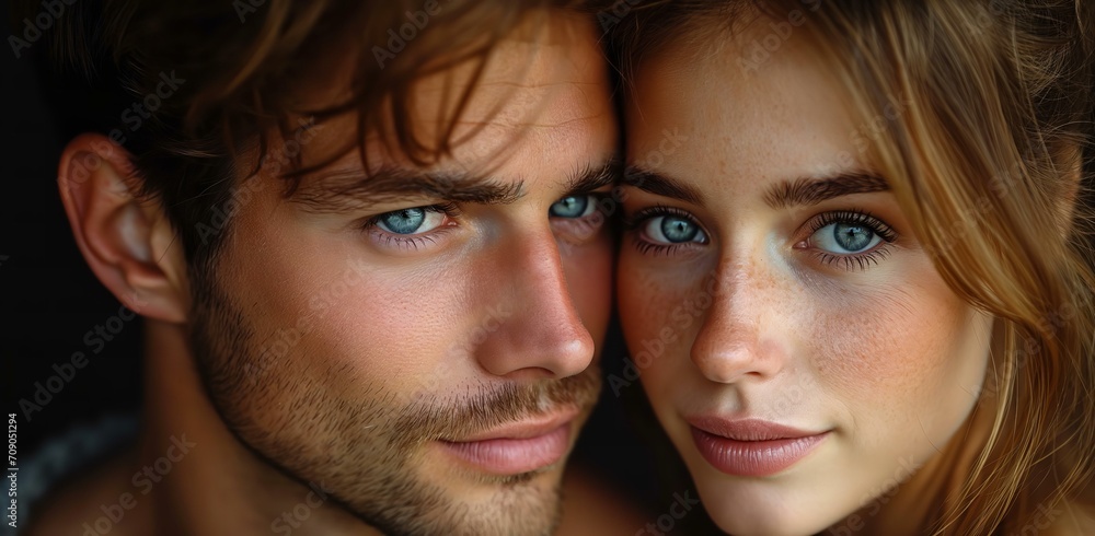 Valentines day best romantic couple flower hart created by ai Stock ...