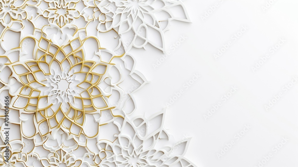 Islamic background with copyspace, for text display mockup template ...
