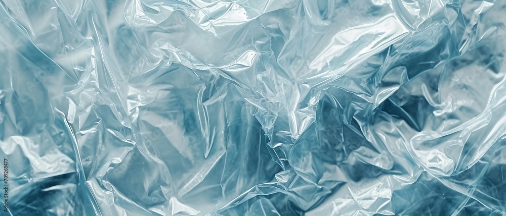 Crumpled cellophane texture background, plastic foil texture. can be ...