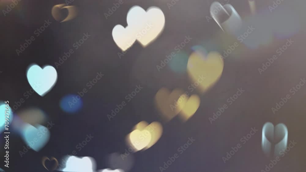 Romantic Happy Valentine's Day Animation Background: A 4K animation ...