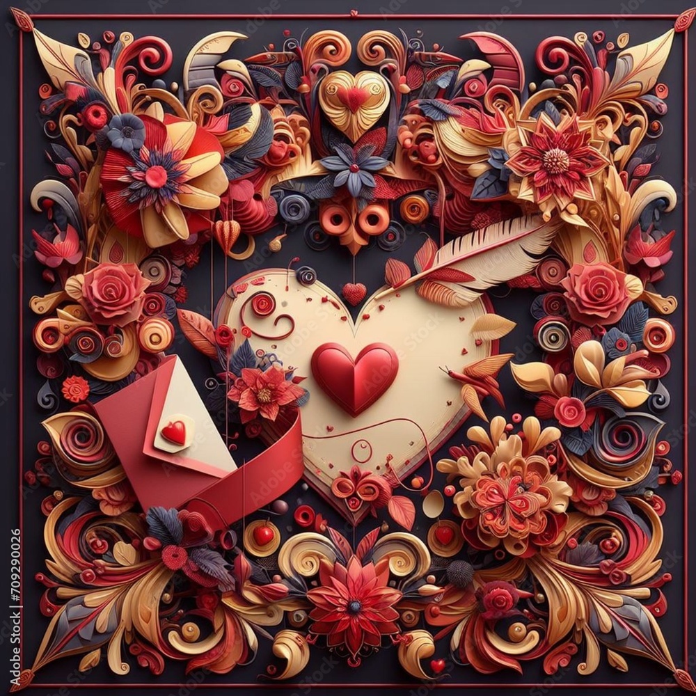 Diversas muestras del corazón como símbolo del amor, de la pareja, del ...