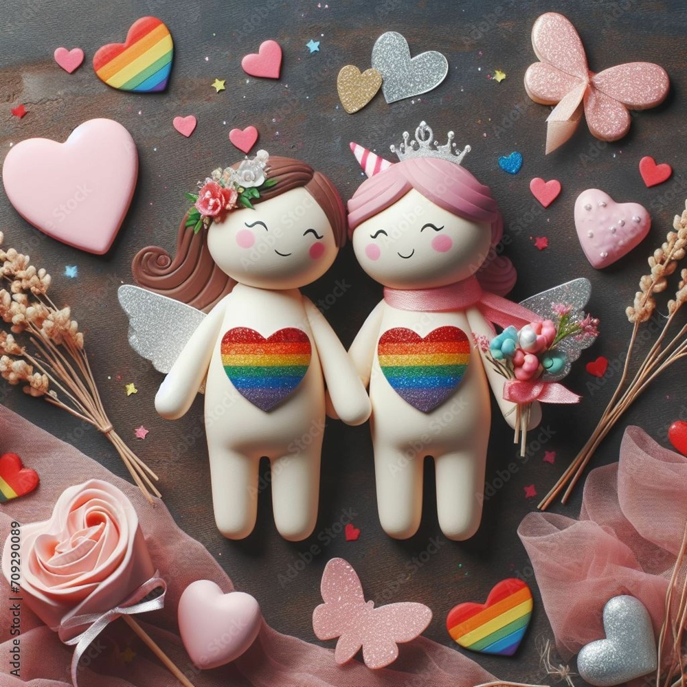 Diversas muestras del corazón como símbolo del amor, de la pareja, del ...