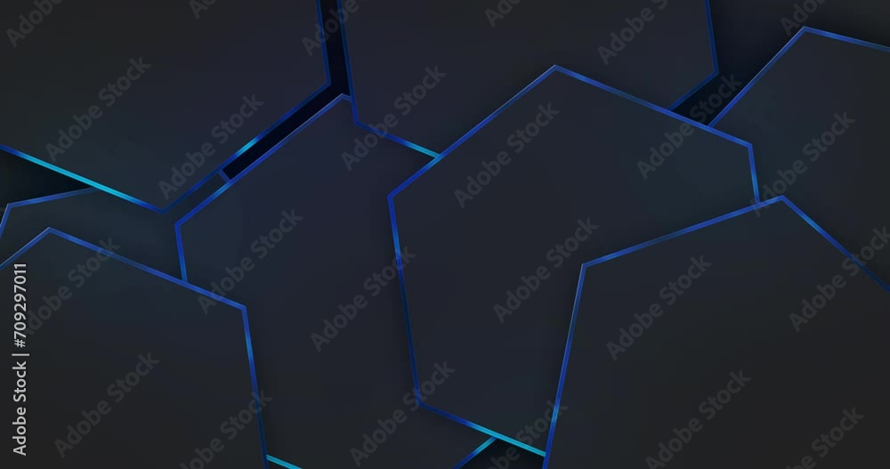 Abstract blue modern background with smooth lines. curved wavy lines ...